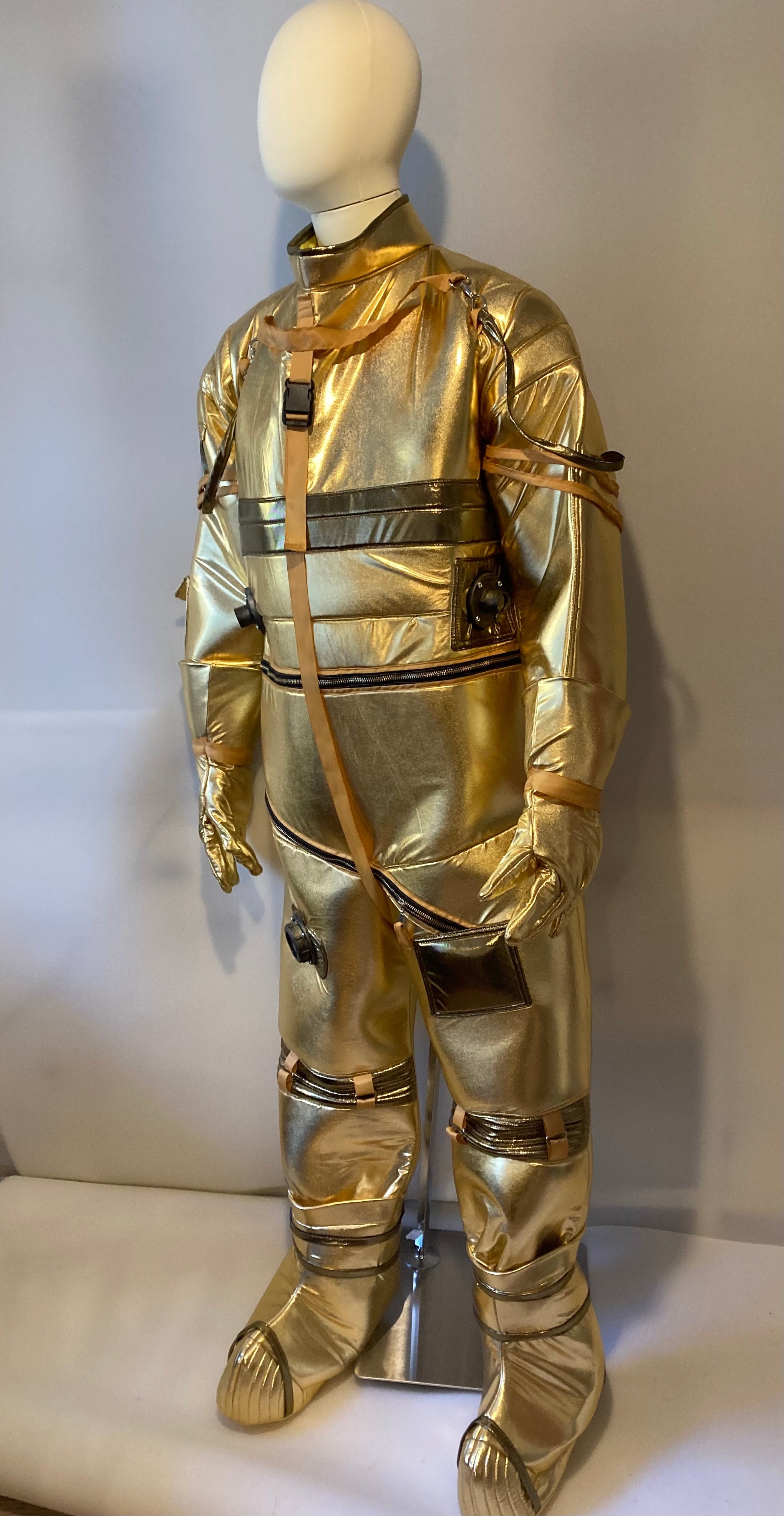 spacesuit gold